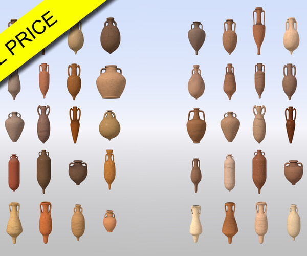 ArtStation - Amphoras Pack | Game Assets