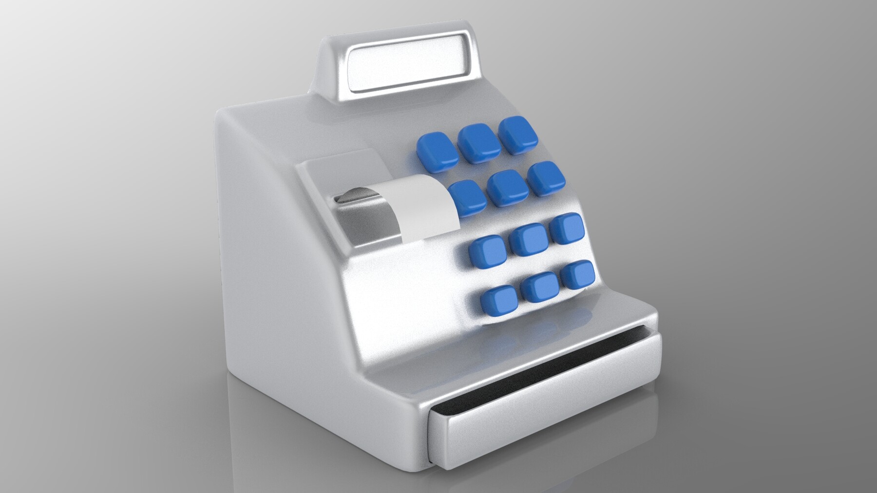 ArtStation - funny cash register | Resources