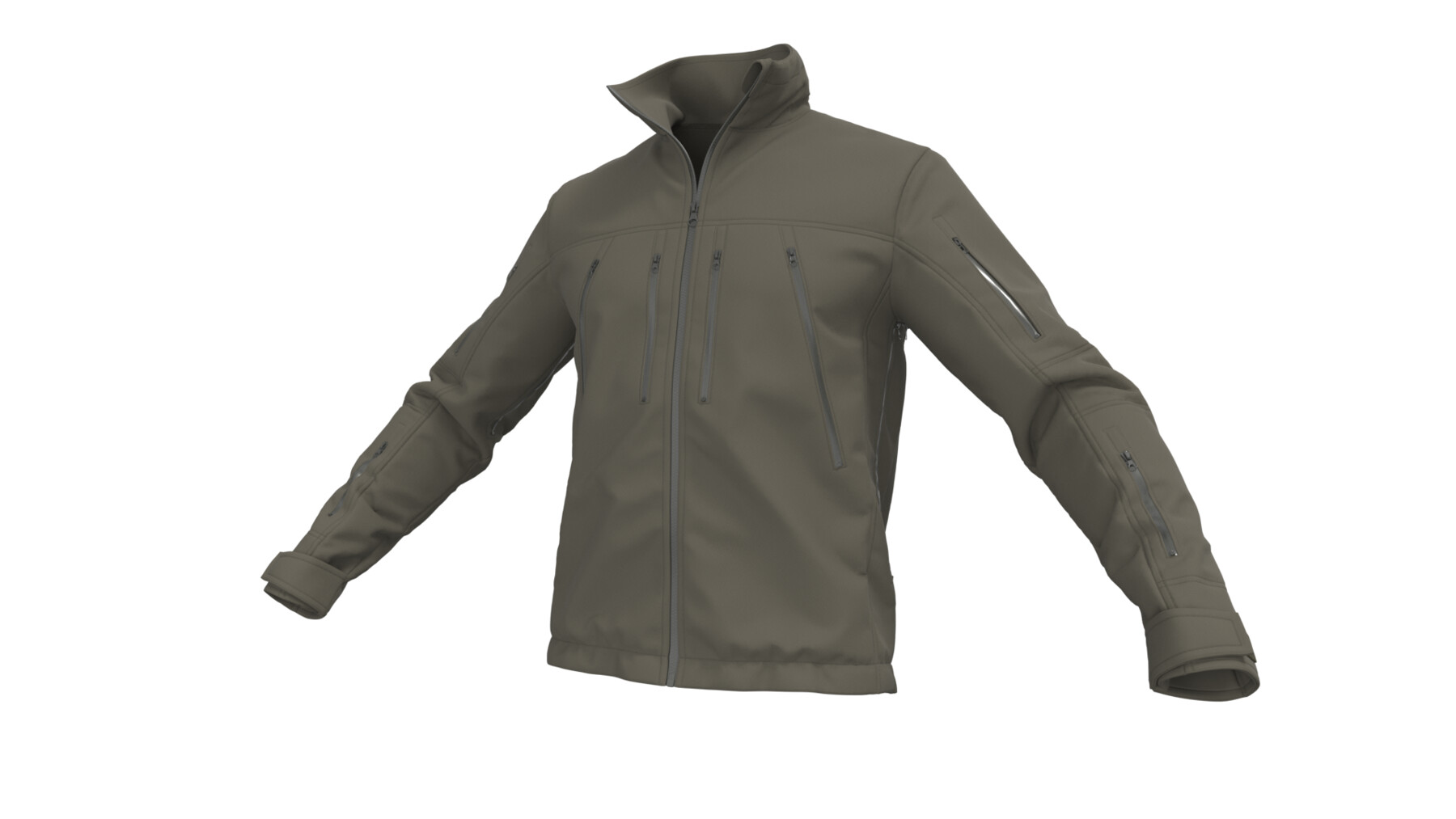 ArtStation - UF PRO Delta Eagle Gen 2 Tactical Softshell Jacket (Marvelous Designer / Clo 3D ...
