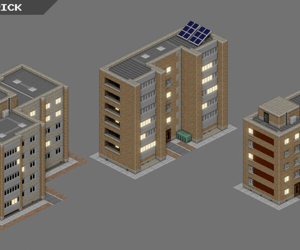 ArtStation - Game City Asset Pack | Game Assets