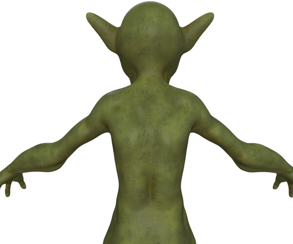 ArtStation - Wild Goblin with control rig / Epic skeleton /Low-poly ...