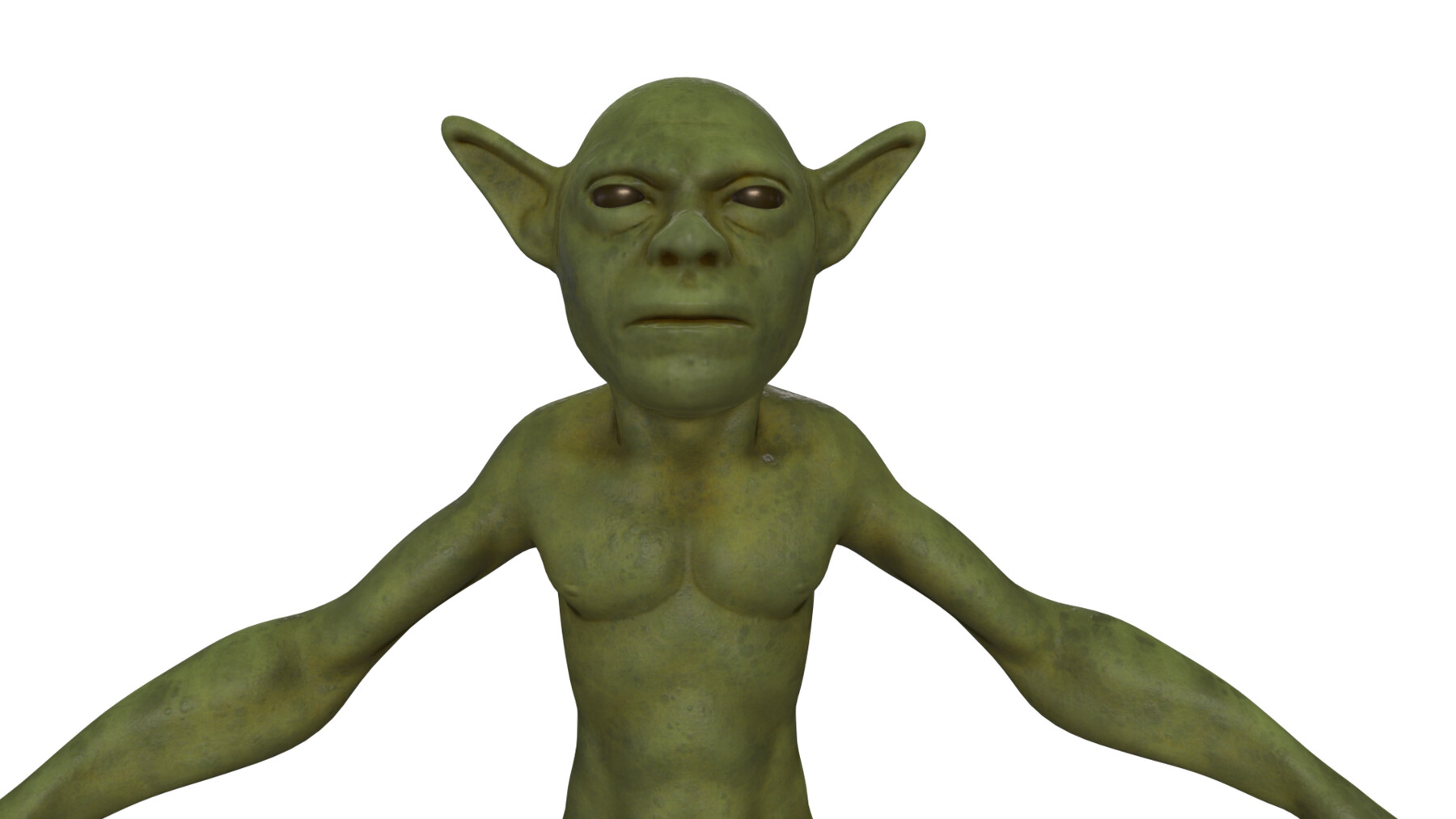 ArtStation - Wild Goblin with control rig / Epic skeleton /Low-poly ...