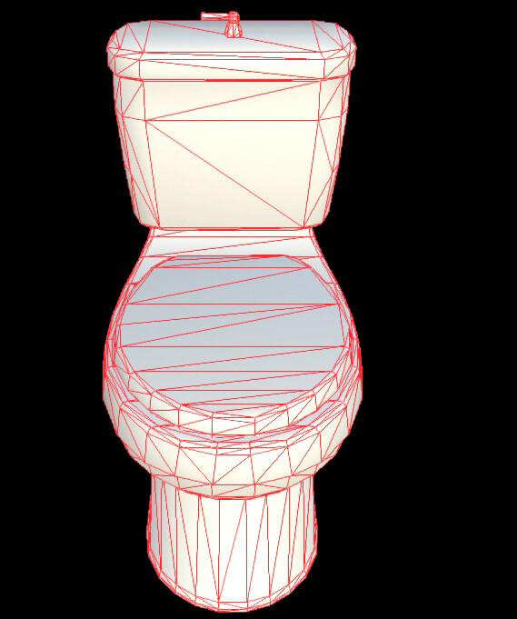 ArtStation - Clean Toilet - PBR - Textured | Game Assets