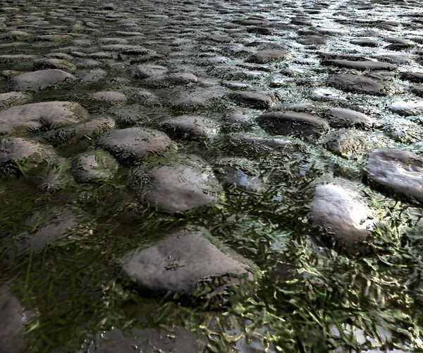 ArtStation - GROUND MATERIAL | Game Assets