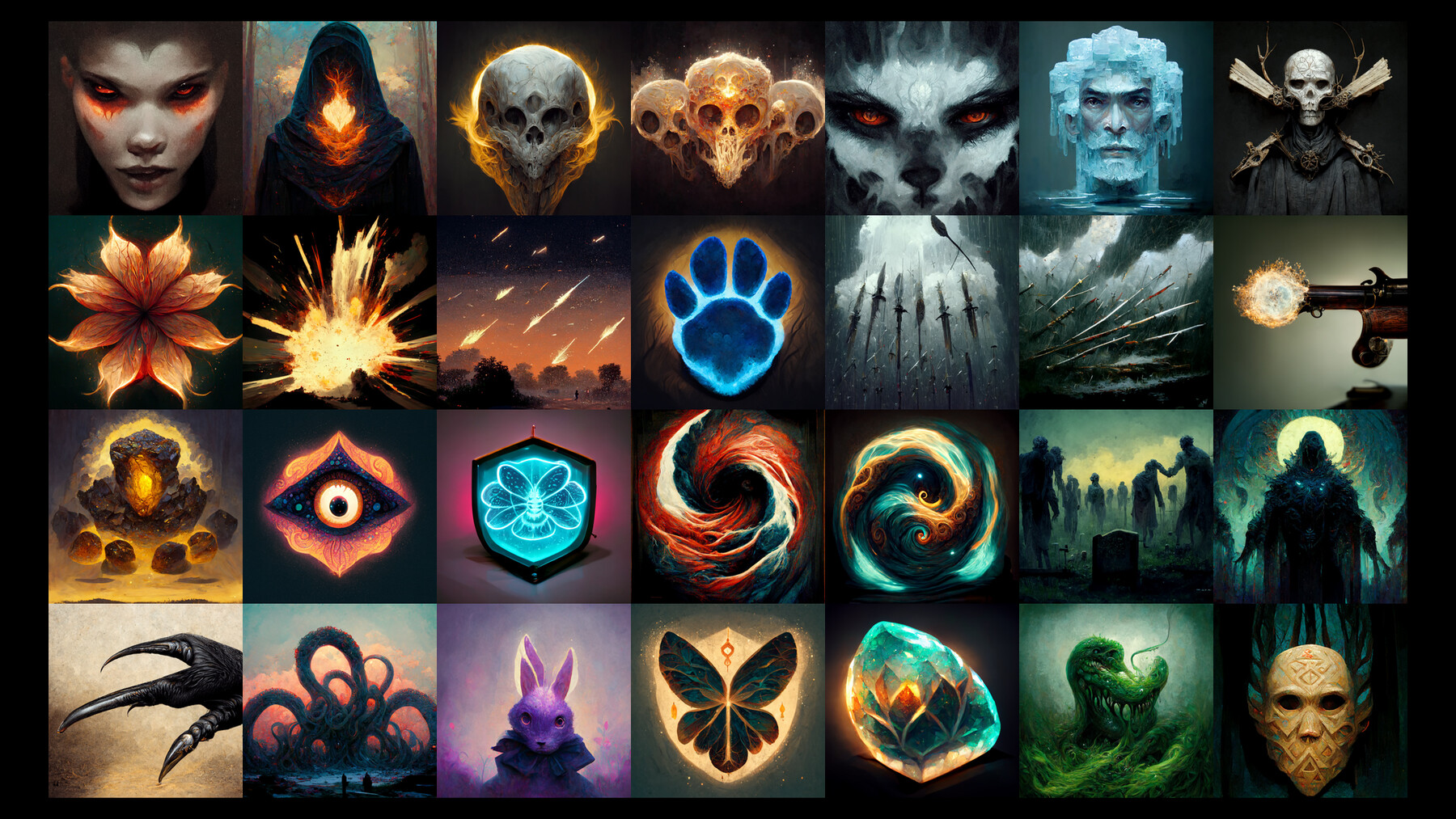 ArtStation - 384 Ability & Spell Icons | Game Assets