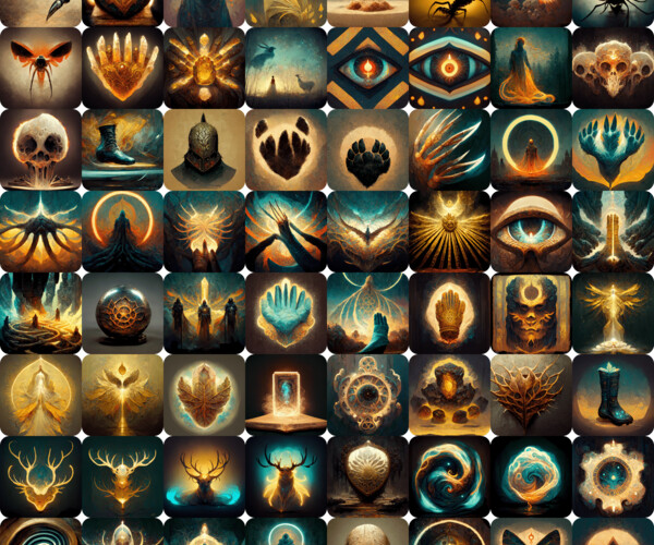 ArtStation - 384 Ability & Spell Icons | Game Assets