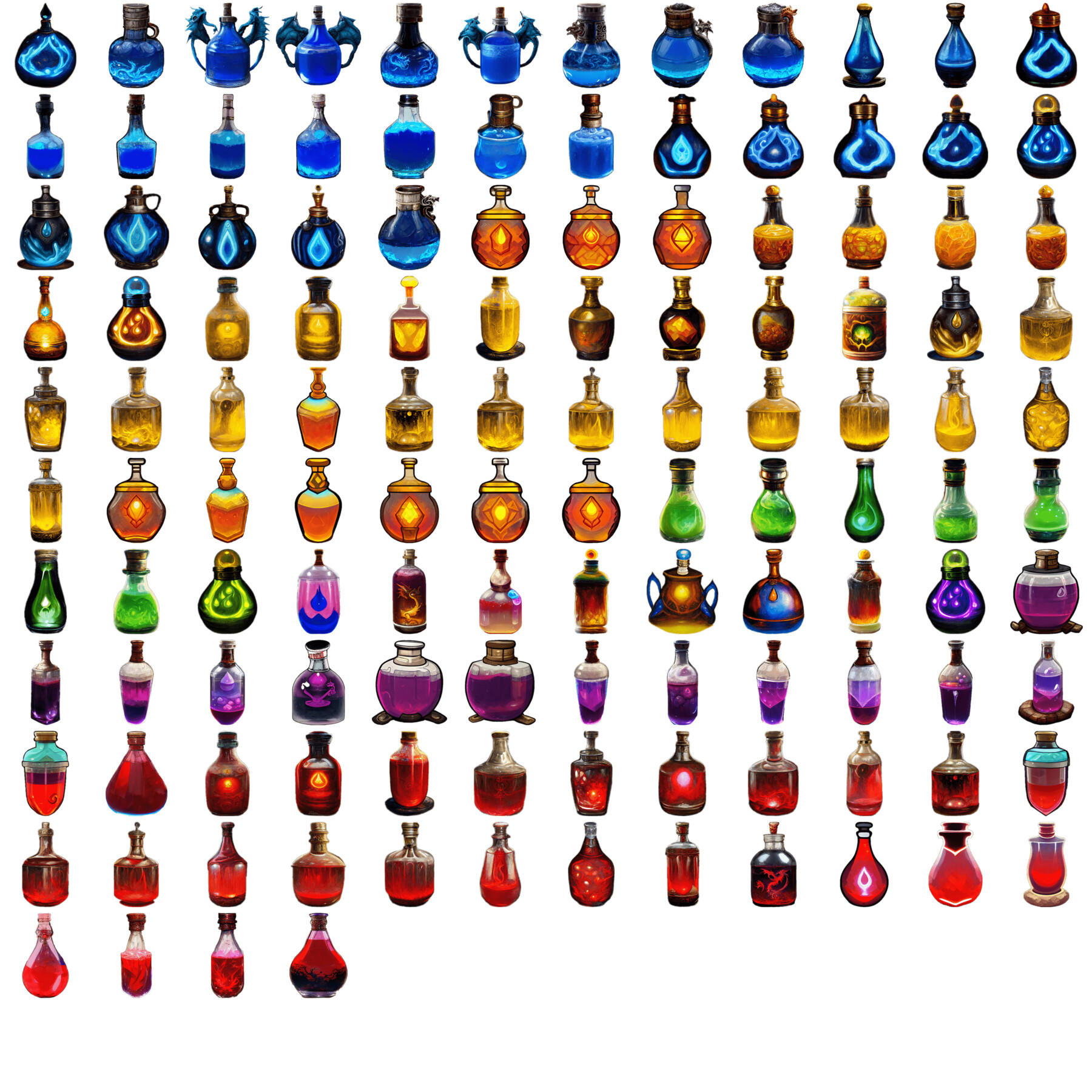 ArtStation - Fantasy pack - 729 Icons | Game Assets