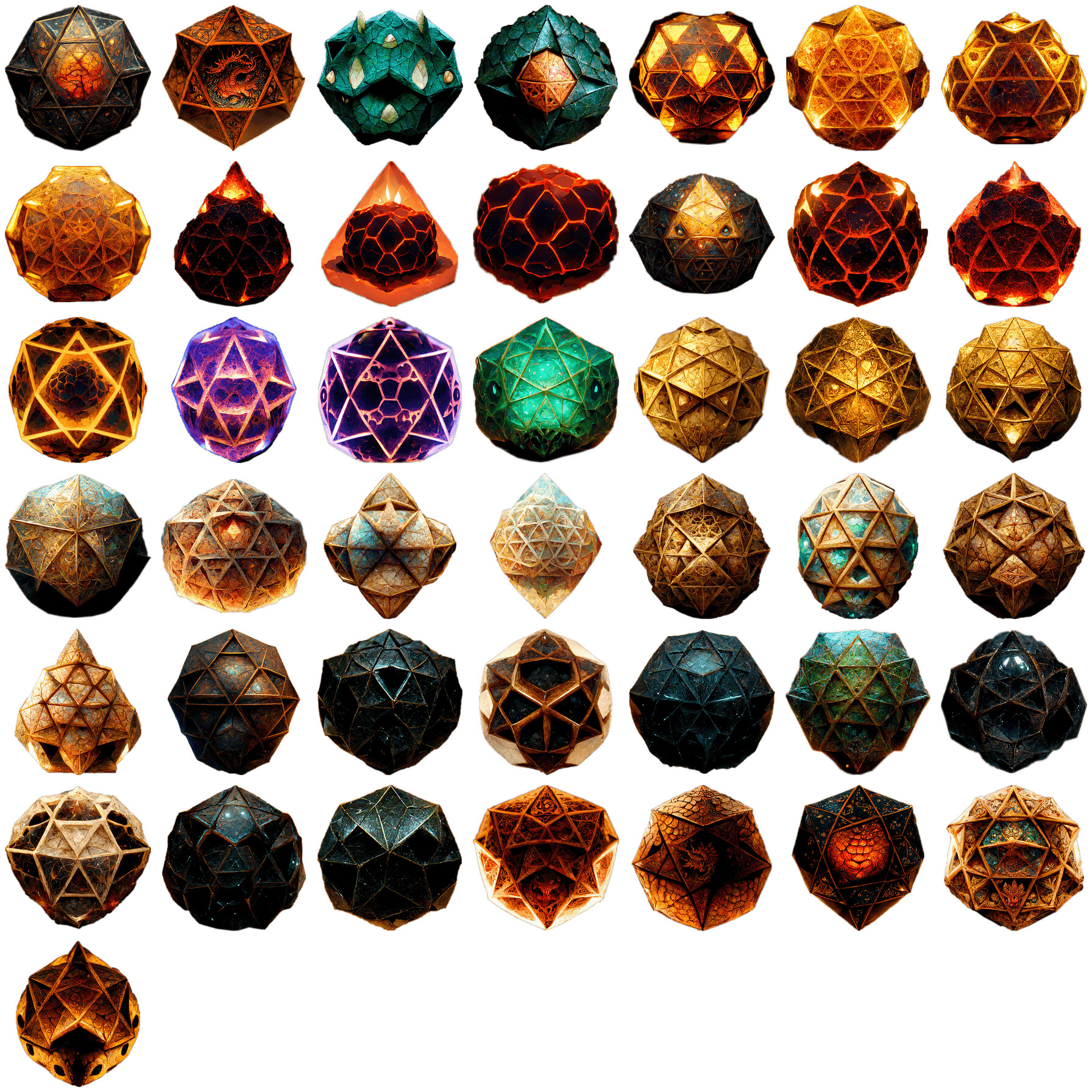 ArtStation - Fantasy pack - 729 Icons | Game Assets