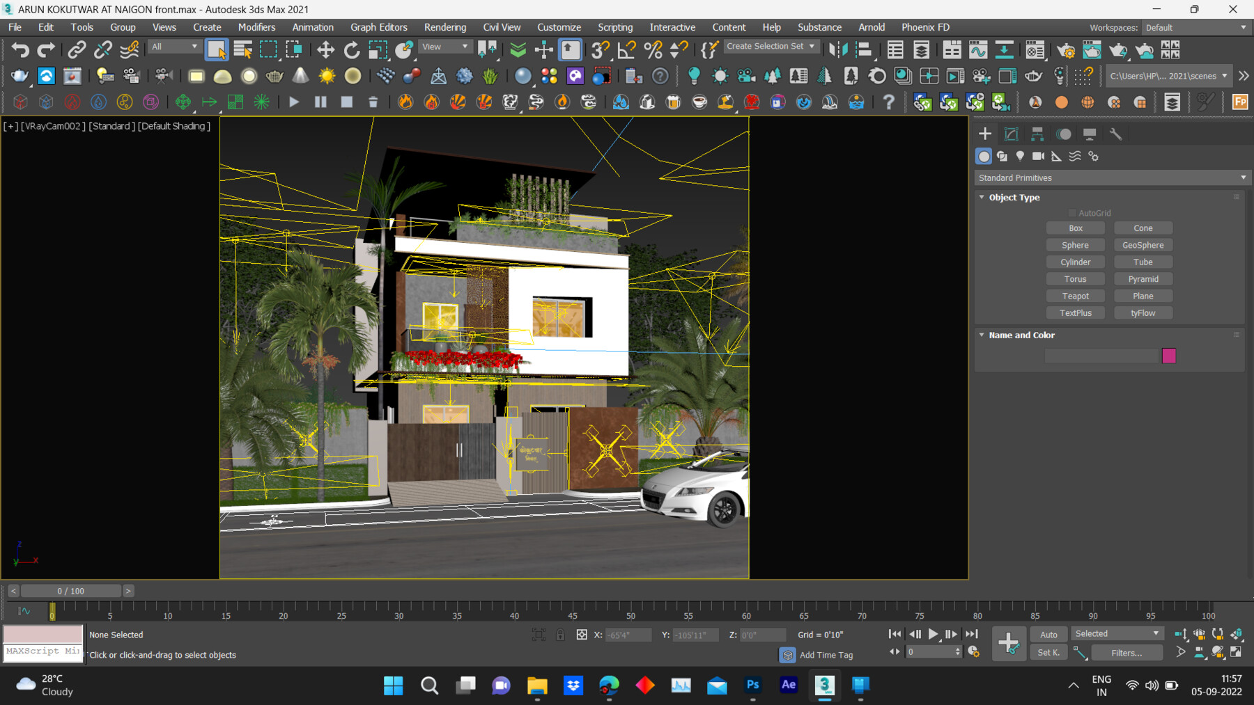 ArtStation - 3D EXTERIOR SCENE G+1 | Game Assets
