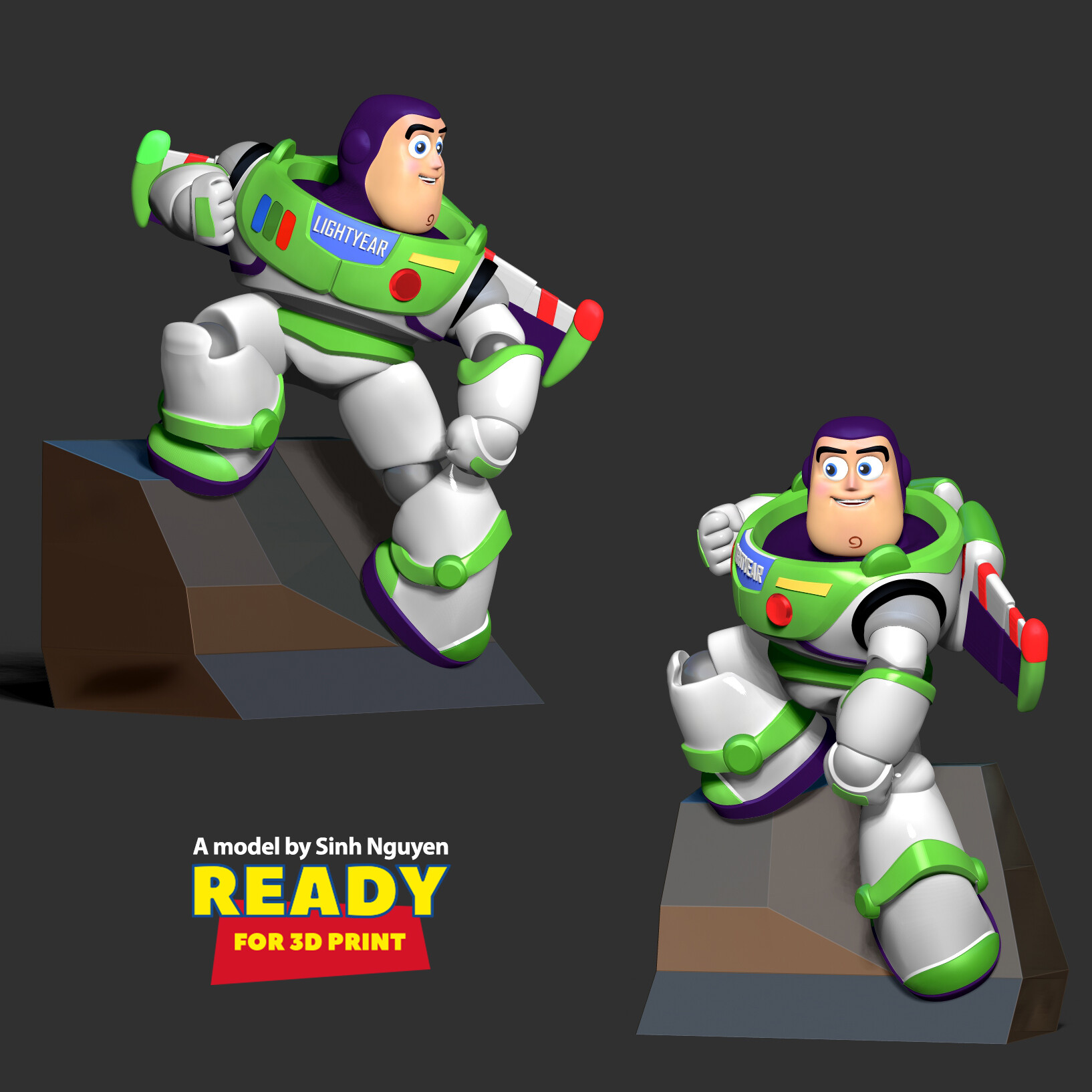 Sinh Nguyen - Buzz Lightyear Fanart