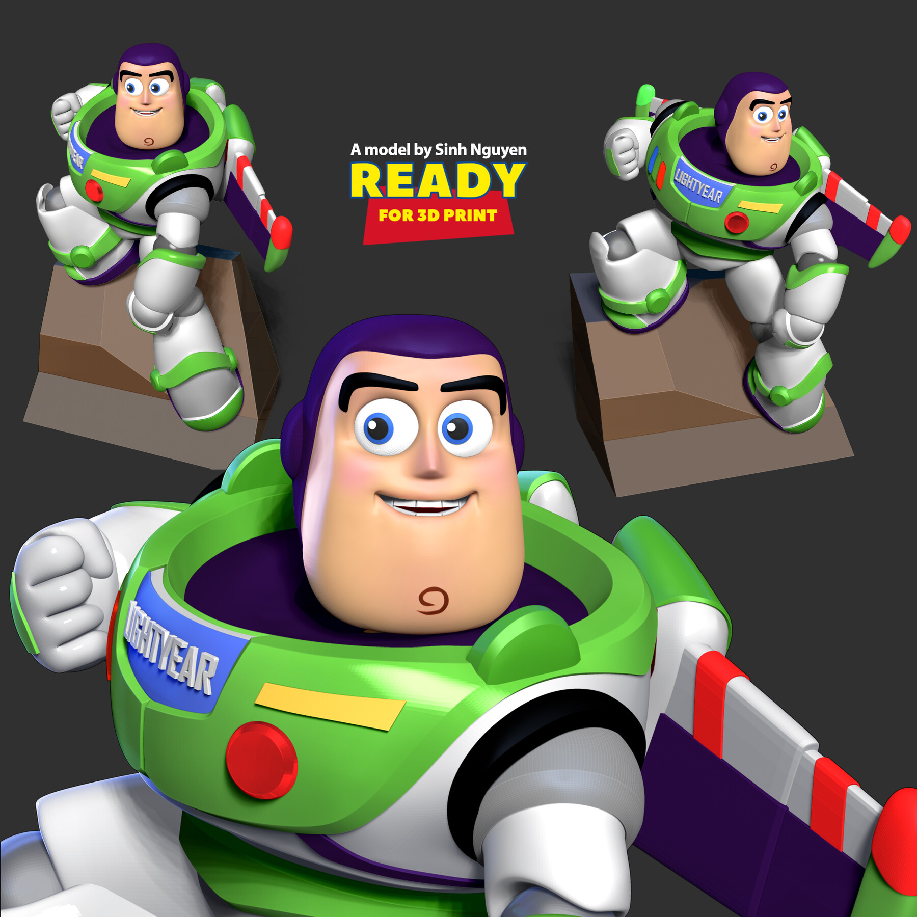 ArtStation - Buzz Lightyear Fanart | Resources