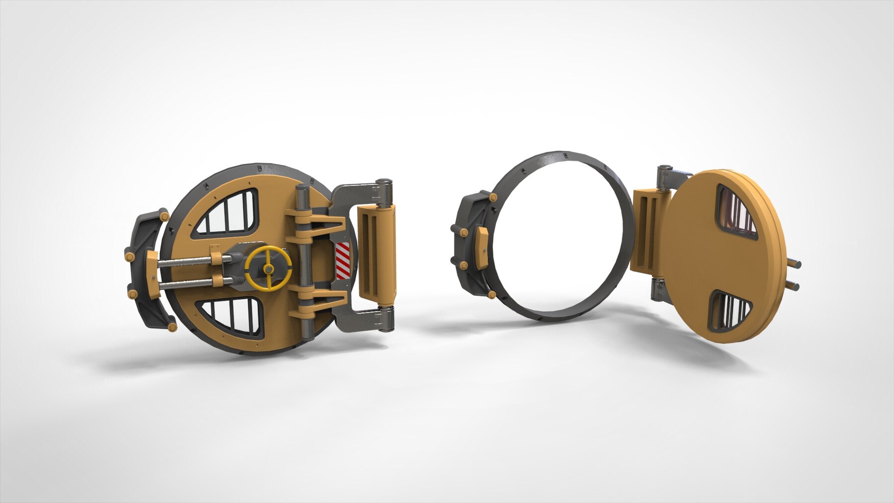 ArtStation - sci fi hatch 1 | Resources