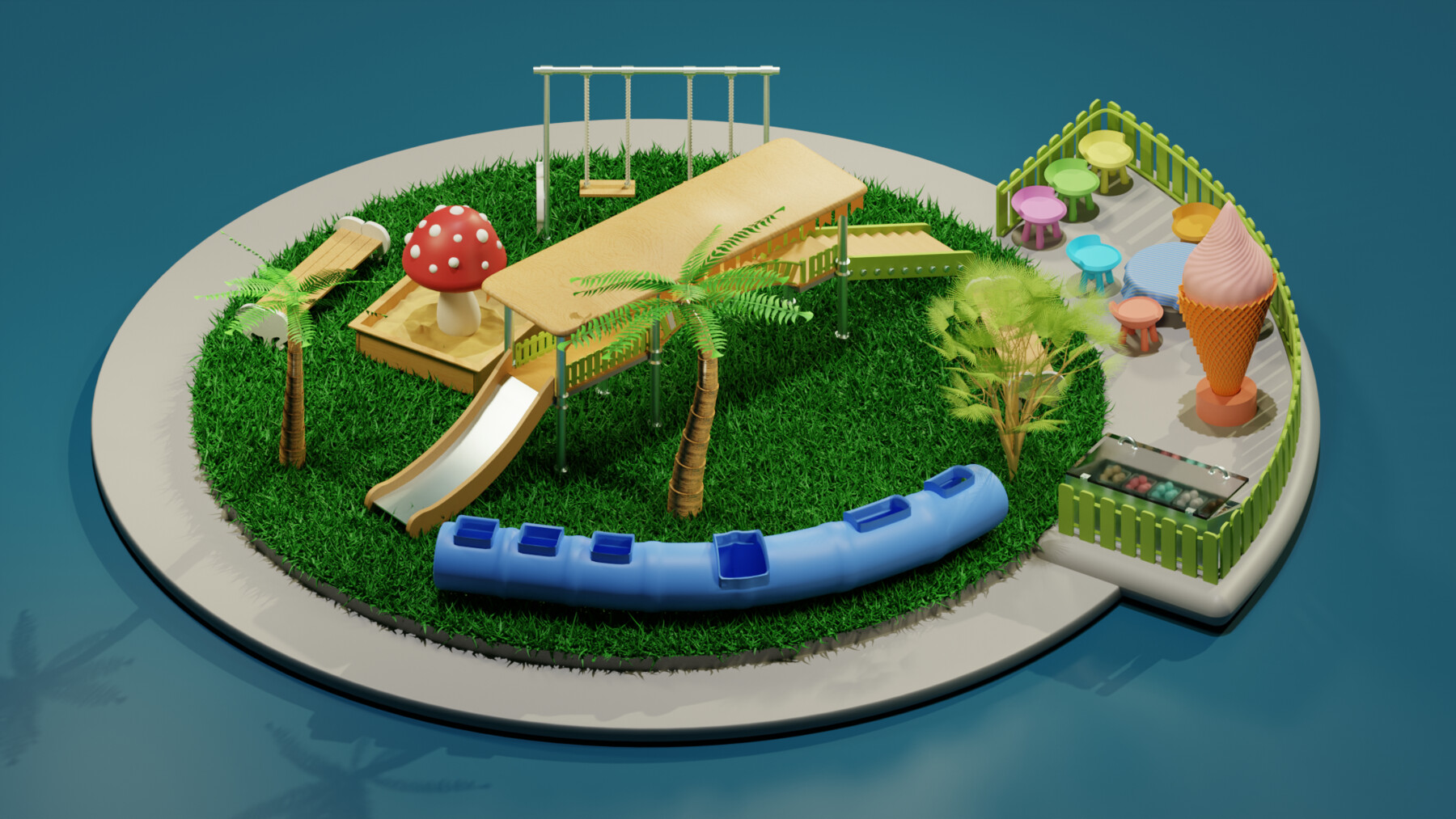 ArtStation - Playground_ 3d modeling | Resources