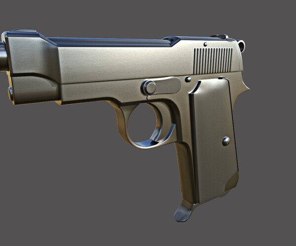 ArtStation - 7 High Poly Gun Pack | Game Assets