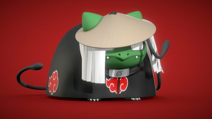 ArtStation - POKEMON AKATSUKI COLLECTION - 3D PRINT | Resources