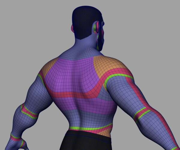 ArtStation - Black Man Body Base | Resources