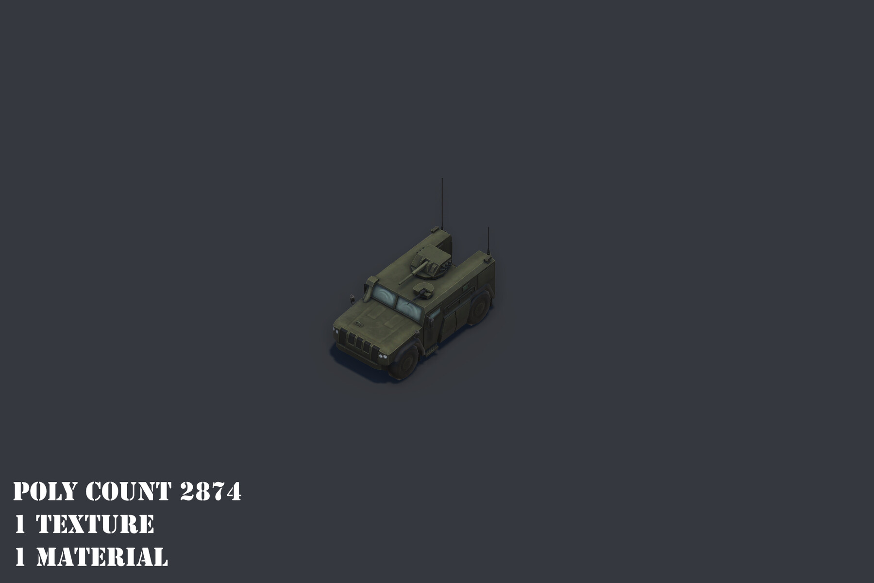 ArtStation - Mobile Off-road Vehicle | Game Assets