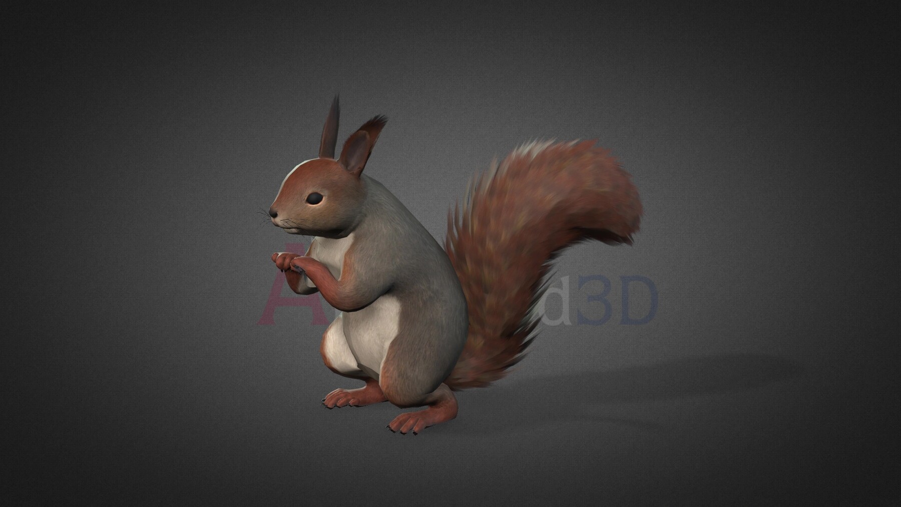 ArtStation - Squirrel-Idle2 | Game Assets