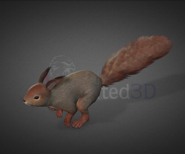 ArtStation - Squirrel-Run | Game Assets