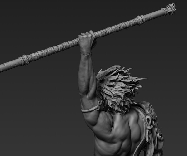 ArtStation - Monkey King 3d Print model | Resources
