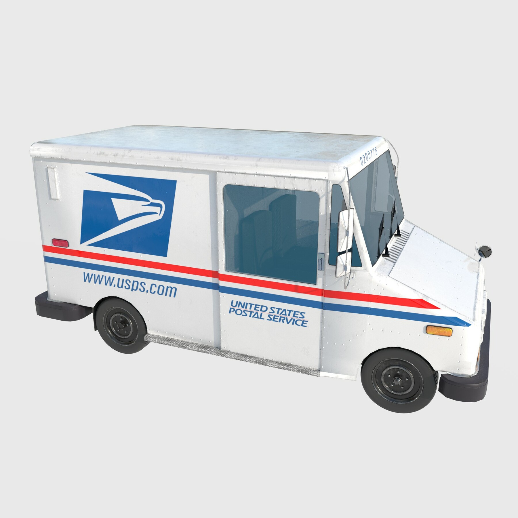 ArtStation - Grumman LLV USA post | Game Assets