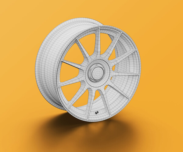 ArtStation - Rotiform DTM Rim/Wheel 3D Model | Resources