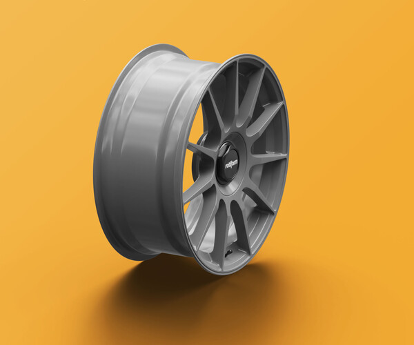 ArtStation - Rotiform DTM Rim/Wheel 3D Model | Resources