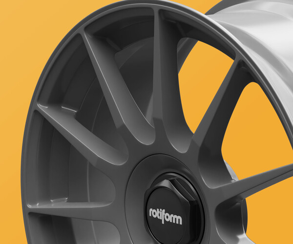 ArtStation - Rotiform DTM Rim/Wheel 3D Model | Resources