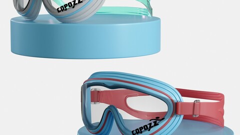 ArtStation - Swimming goggles | Resources
