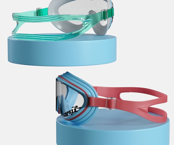 ArtStation - Swimming goggles | Resources