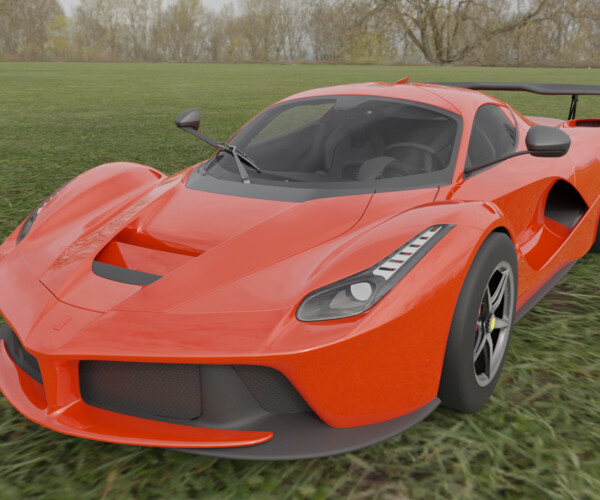 ArtStation - Ferrari Laferrari with Engine Sounds | Game Assets