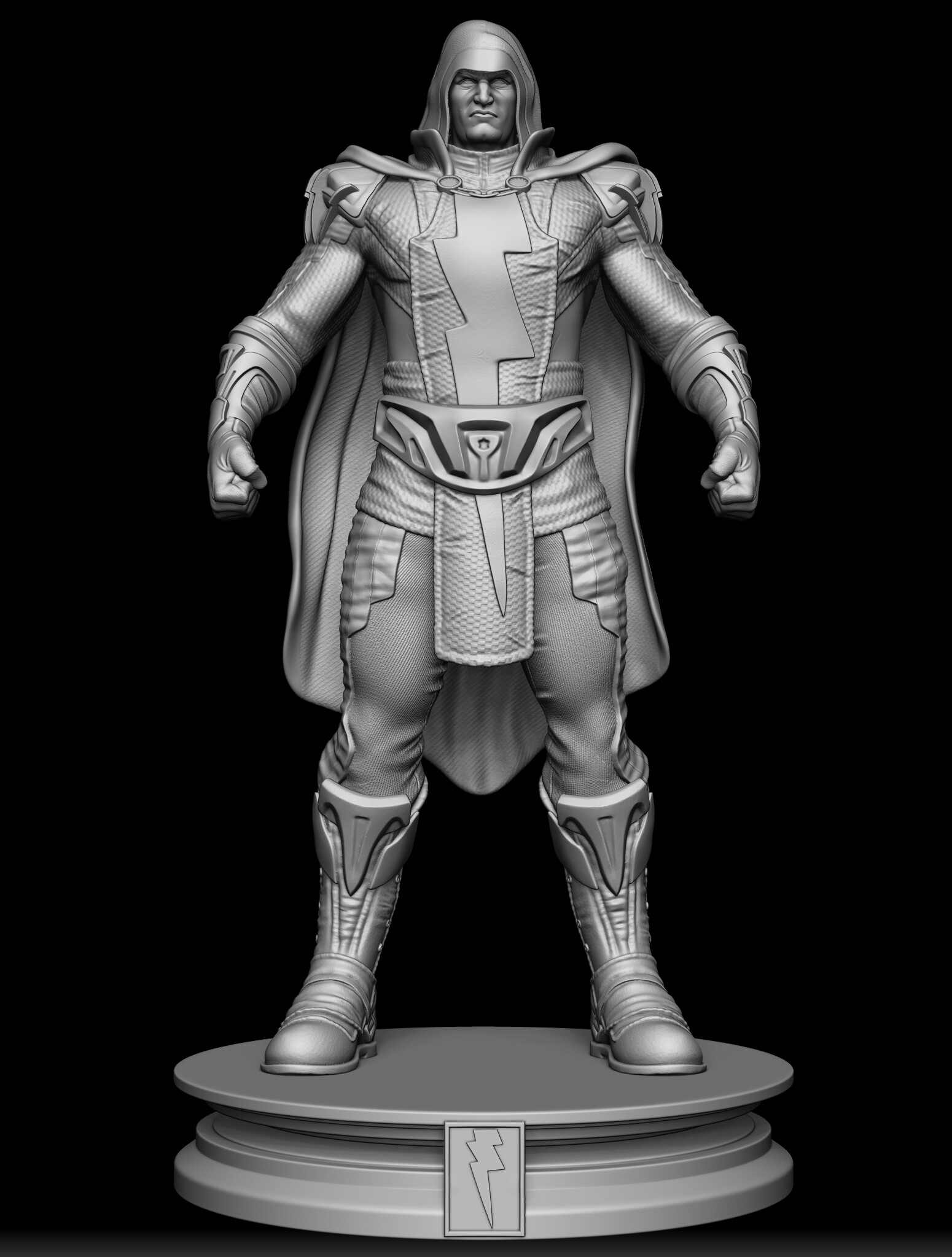 ArtStation - Shazam 3D Print STL file and OBJ file | Resources