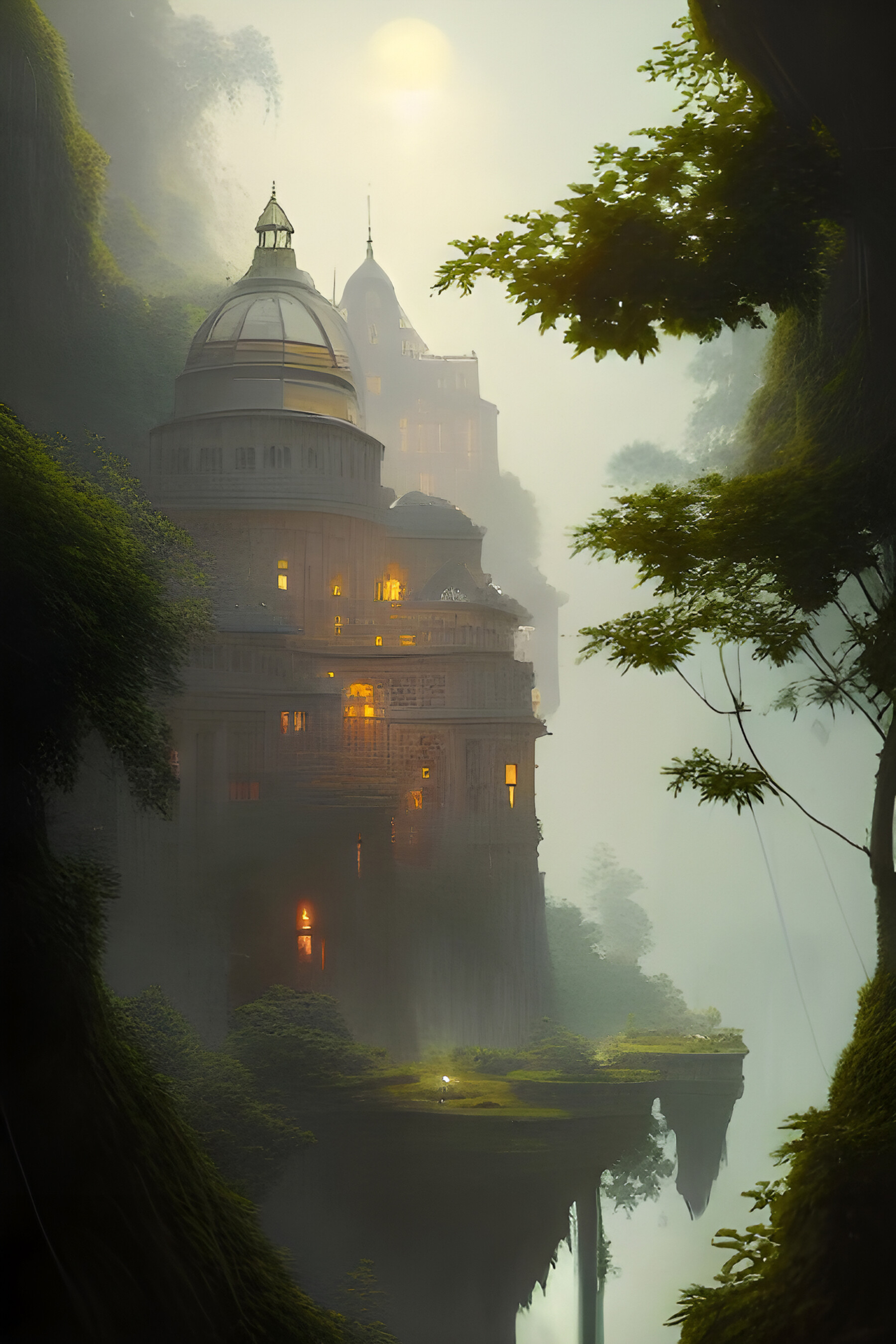 ArtStation - Jungle Palace | Artworks