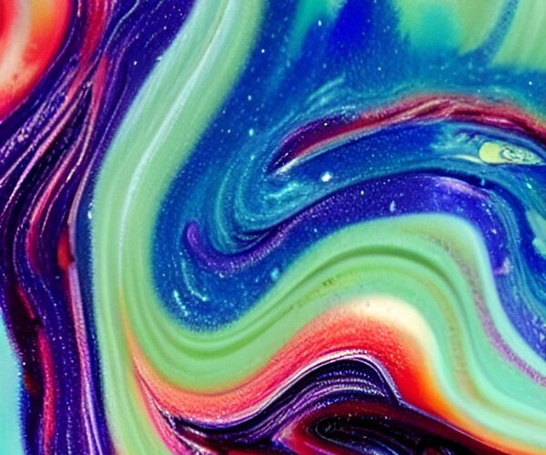 ArtStation - Abstract color swirls | Artworks