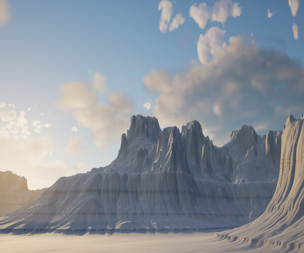 ArtStation - 4K West World landscape heightmaps | Game Assets