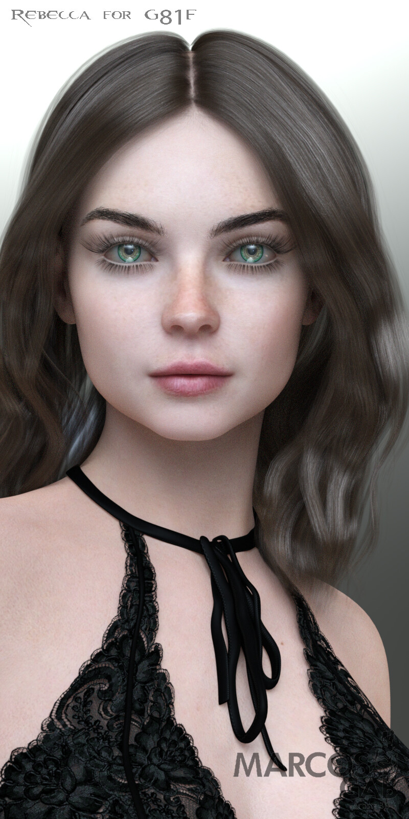 ArtStation - MGAB Rebecca for Genesis 81 Female | Resources