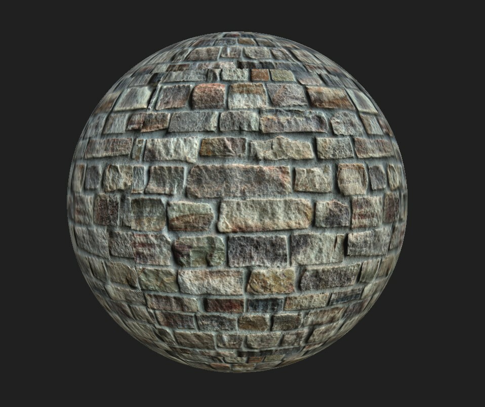 ArtStation - Brick Materials Vol. 2 | Game Assets