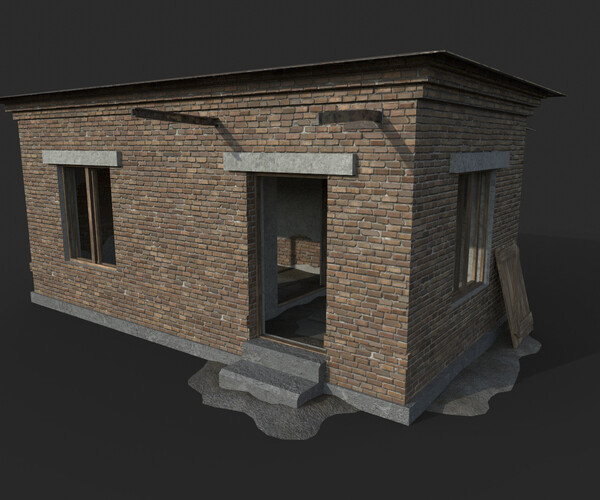 ArtStation - Abandoned Military Checkpoint | Game Assets