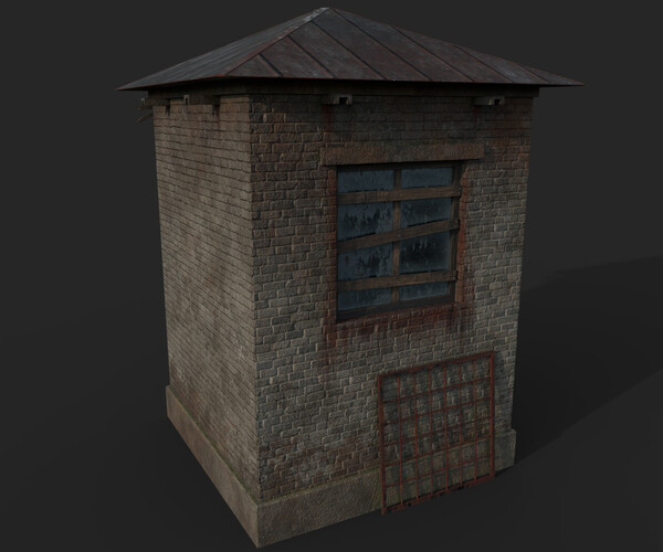 ArtStation - Abandoned Check Point | Game Assets