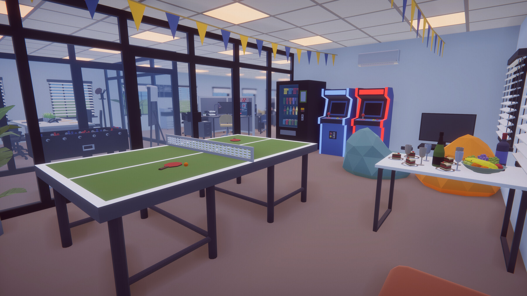 ArtStation - Low Poly Office Interiors - Asset for Unity 3D, Map and ...