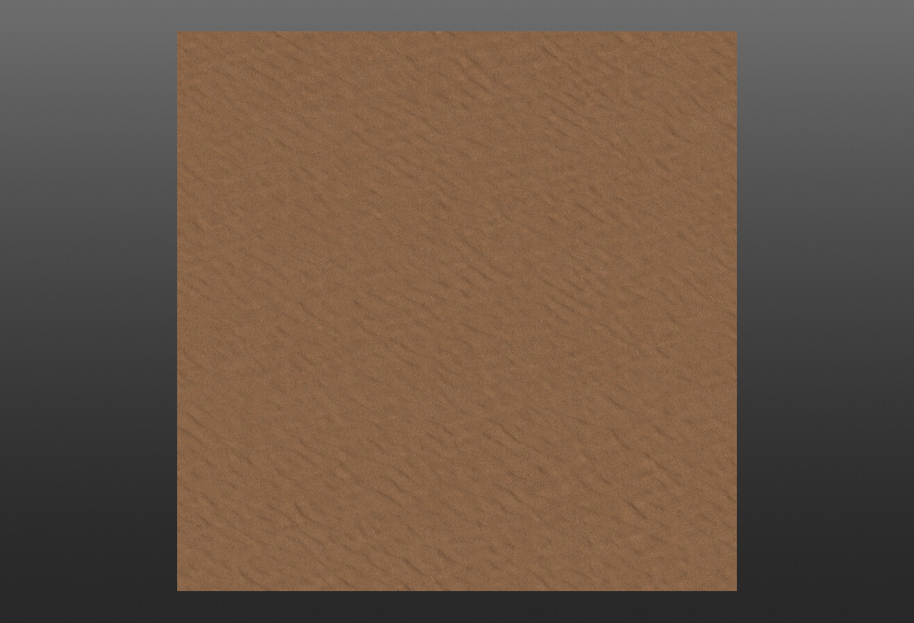 ArtStation - Rippled Darken Desert Sand Material | Resources