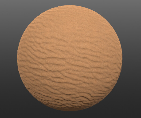 ArtStation - Rippled Desert Sand Material | Resources