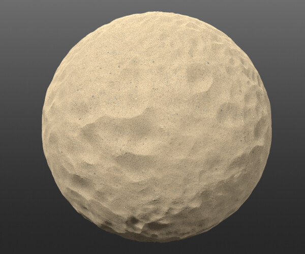 ArtStation - Trampled Bright Desert Sand Material | Resources