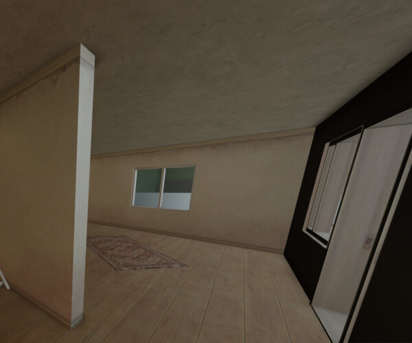 ArtStation - PUBG HOUSE WITH INTERIOR 3D MODEL | Game Assets