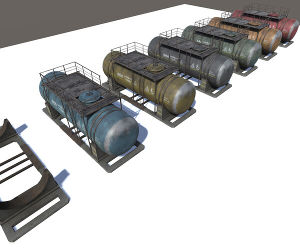 ArtStation - Fuel Tank Diesel | Game Assets