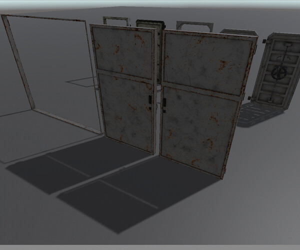 ArtStation - Hermetic Doors and Gate | Game Assets