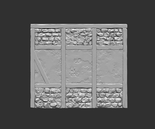 ArtStation - 6 Medieval Wall Pack | Game Assets
