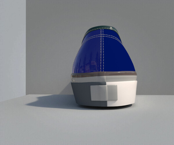 ArtStation - Blue canvas shoes fang binxing model to download | Resources