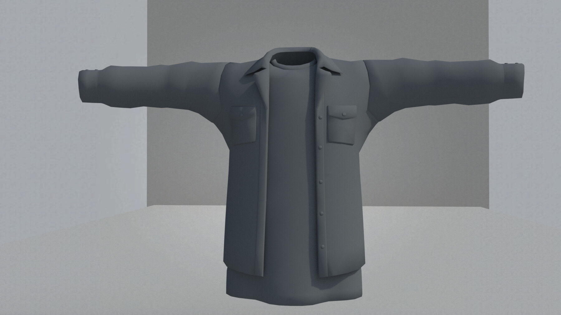 ArtStation - Blue,and purpleand grid unlined upper garment | Resources