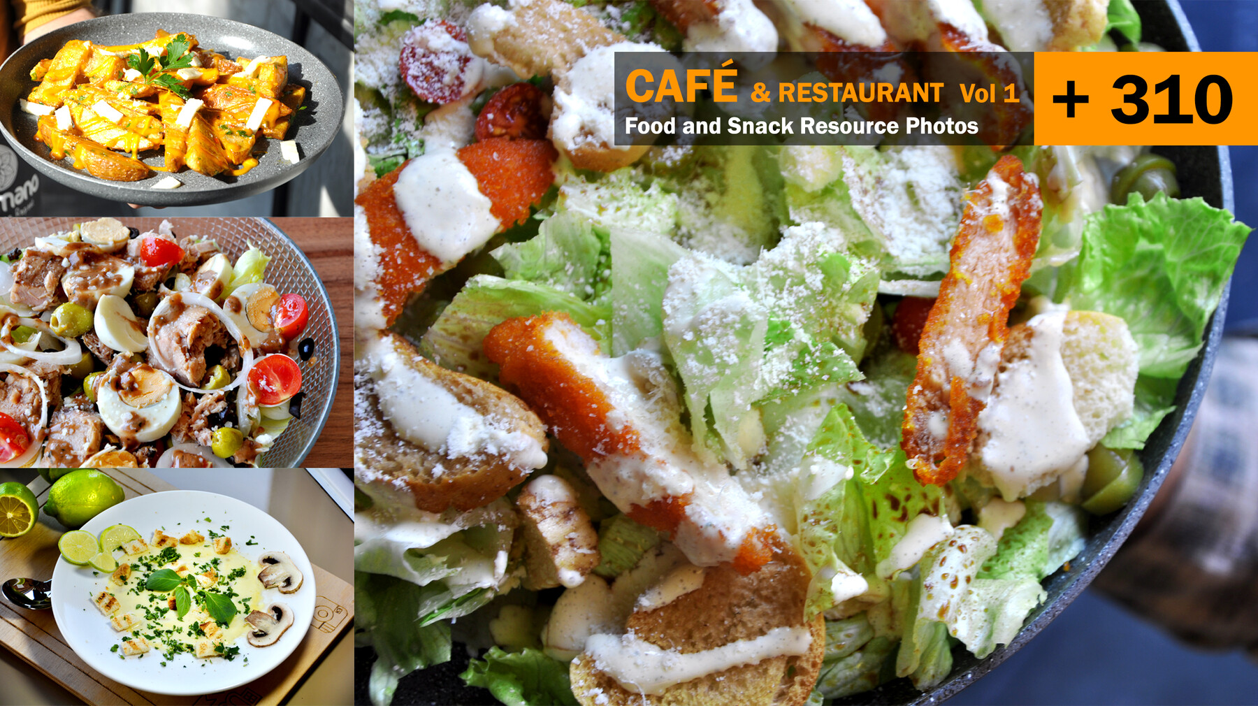 ArtStation - Café & Restaurant - Food and Snack Resource Photos - Vol 1 ...